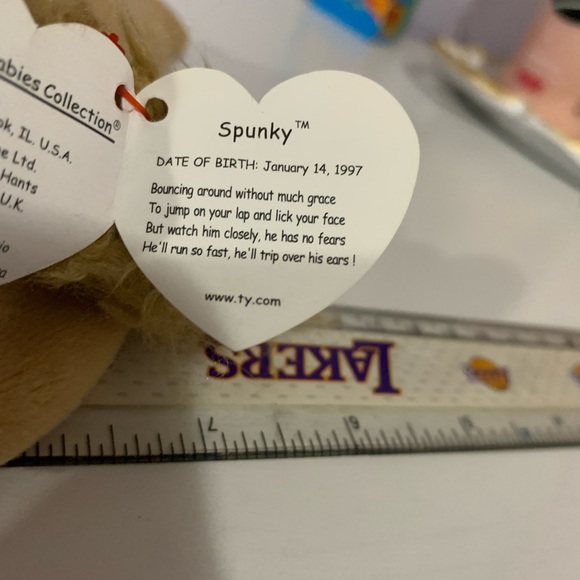 Ty | Toys | Ty Beanie Baby Spunky The Cocker Spaniel Stuffed Animal ...